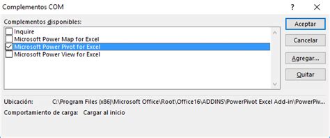 Cómo Instalar El Complemento Power Pivot En Excel Excel Total