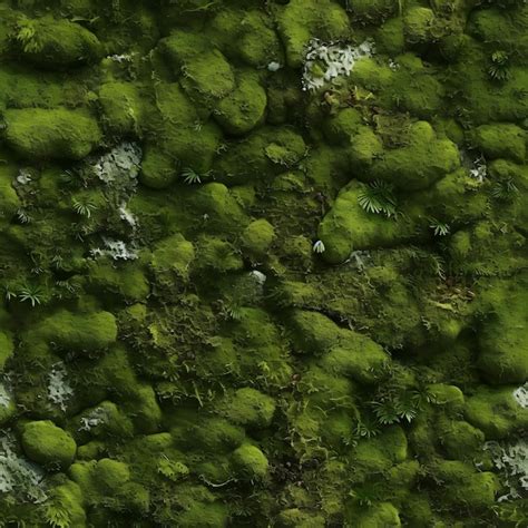 Premium Ai Image Moss Texture