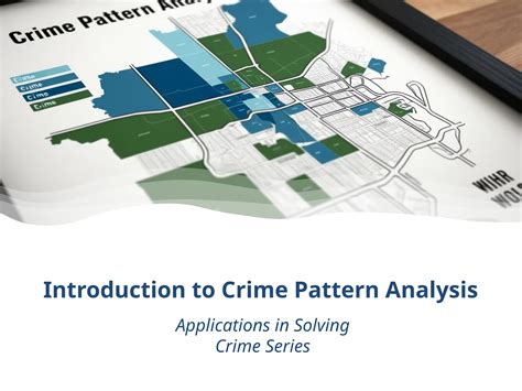 An Introduction To Crime Pattern Analysis Pptx