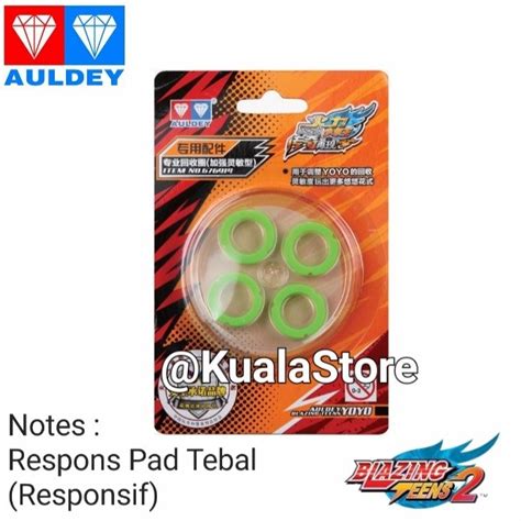 Jual Auldey Silicon Pad Response Pad Yoyo Blazing Teens Original