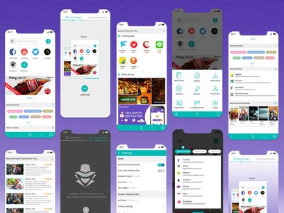 Browser App UI UX By Aakash Mehra EpicPxls