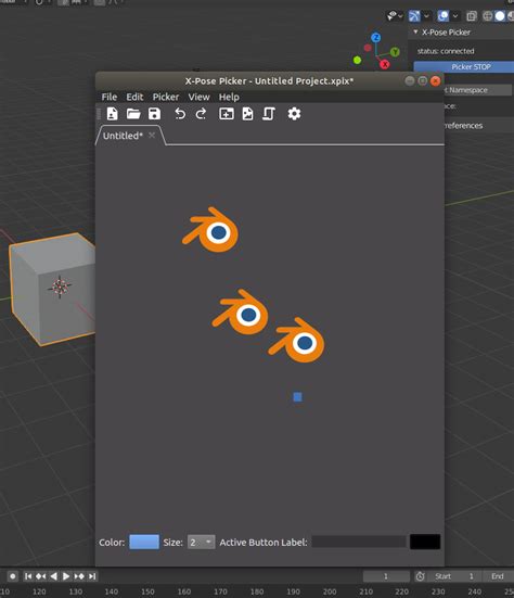 X Pose Picker Animation Tool For Blender X By Karab Released Scripts And Themes