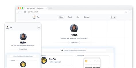 Top 18 Free Next Js Portfolio And Cv Landing Page Starters And