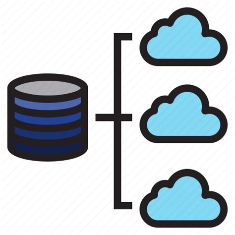 Database Cloud 1 Online Computer Network Server Icon Download