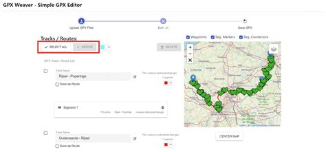 Merge GPX Tracks RouteYou