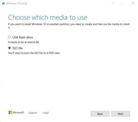 How To Create An ISO File With Windows Media Creation Tool