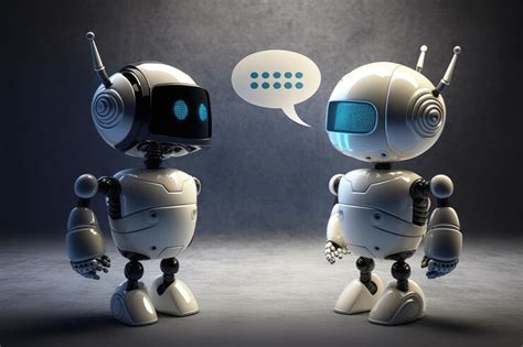 Premium Ai Image Chatbot Robot Promising A New Way Of Communication Faster And More Efficient