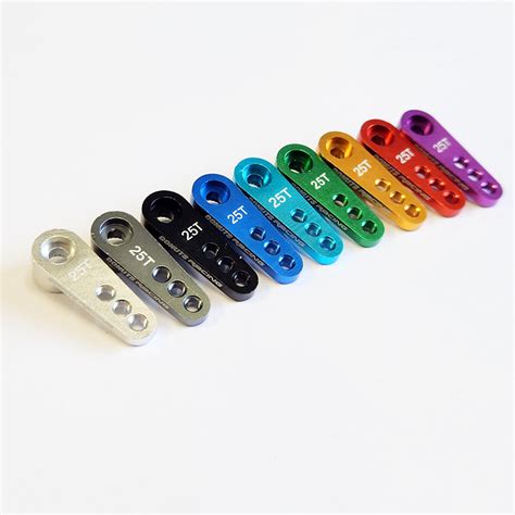 25t straight servo horn choose your color donuts racing