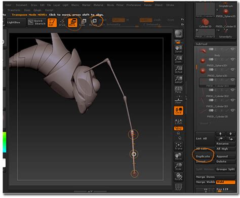 create a 3d micro robotic insect in zbrush envato tuts