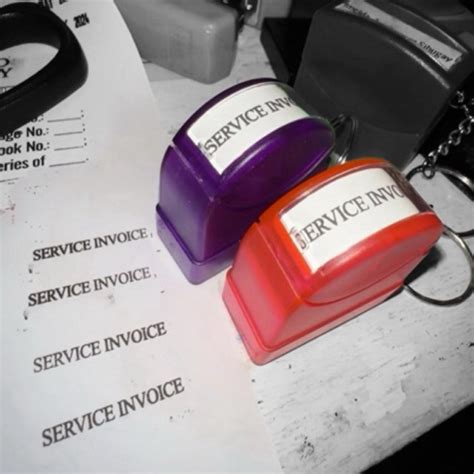 Service Invoice Or Sales Invoce Stamp Shopee Philippines