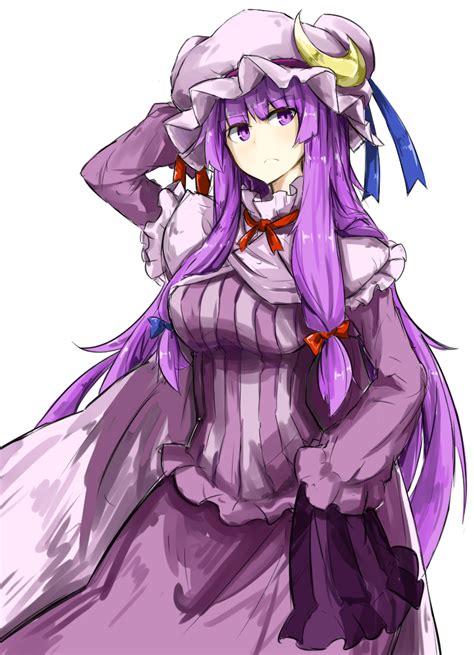 Patchouli Knowledge Touhou Drawn By Kankan33333 Danbooru
