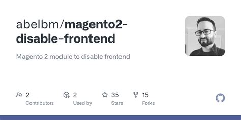 Github Abelbmmagento2 Disable Frontend Magento 2 Module To Disable