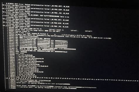 Kernel Panic When Dual Booting Ubuntu And Macos R Ubuntu