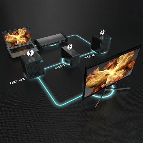 Докинг станция j create JTD Thunderbolt USB C K