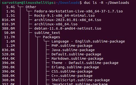 8 Best Du Disk Usage Command Alternatives For Linux