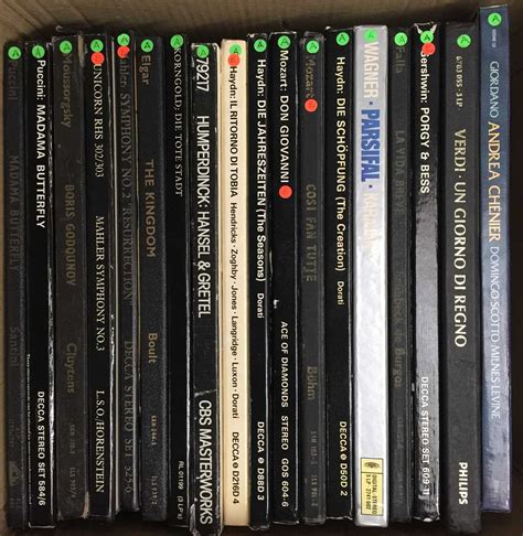 Lot 75 Classical Lp Box Sets Signed