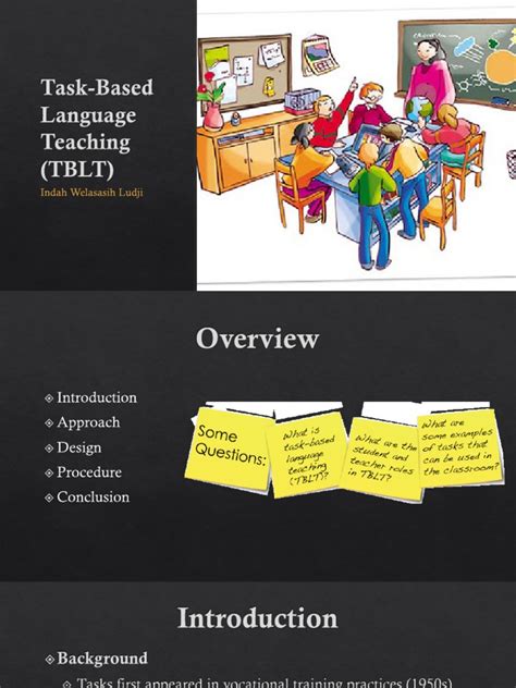 Task Based Language Teaching Tblt Pdf Language Education Learning