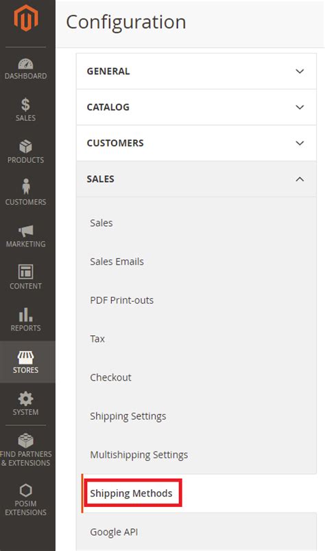 Flat Rate Shipping Magento 1 And 2 Posim Point Of Sale Software
