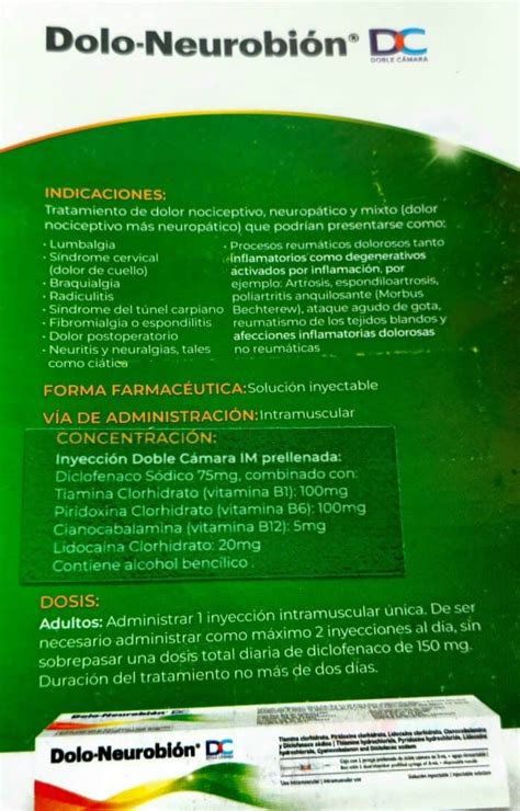 Doloneurobion Dc 3 Pack Injectable Ampoules El Salvador Express Shop Doloneurobion Dc 3 Pack Injectable Ampoules El Salvador Express Shop