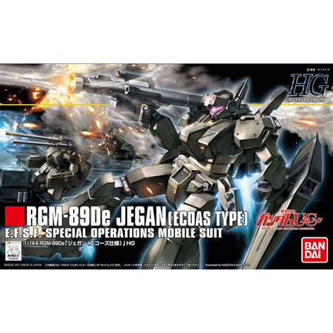 Hguc 123 Rgm 89de Jegan Ecoas Type 1144 傑鋼 Ecoas 式樣 Toymahodo