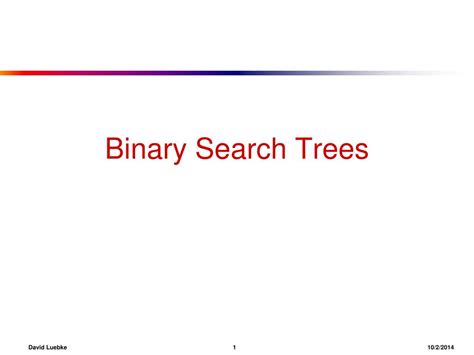 ppt binary search trees powerpoint presentation free download id 5080450