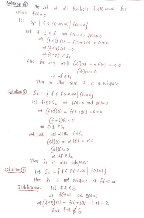 use theorem 4 2 1 to determine which of the following sets of vectors