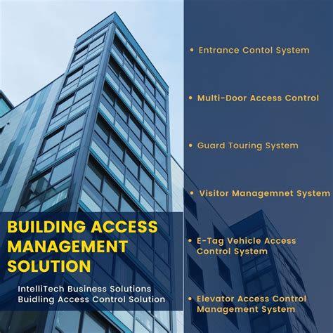 Building Access Control Solutions Intellitech