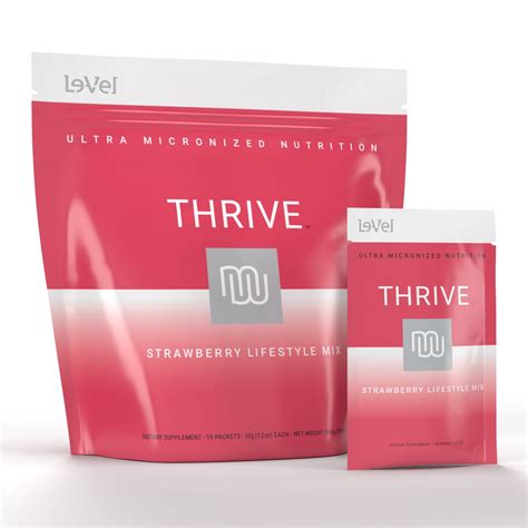 Le Vel Thrive Protein Shake Premium Lifestyle Mix Pea Protein