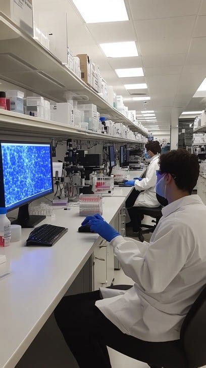 Free Scientists Analyzing Samples Image Download At Stockcake