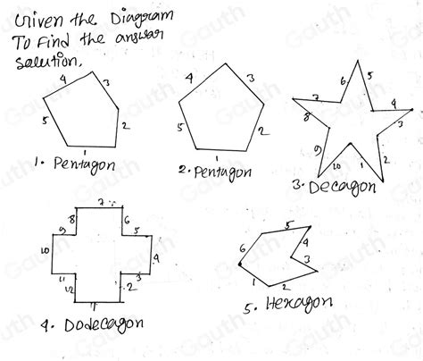 Solved Name Each Polygon According To The Number Of Sides And Then Classify It As Convex Or