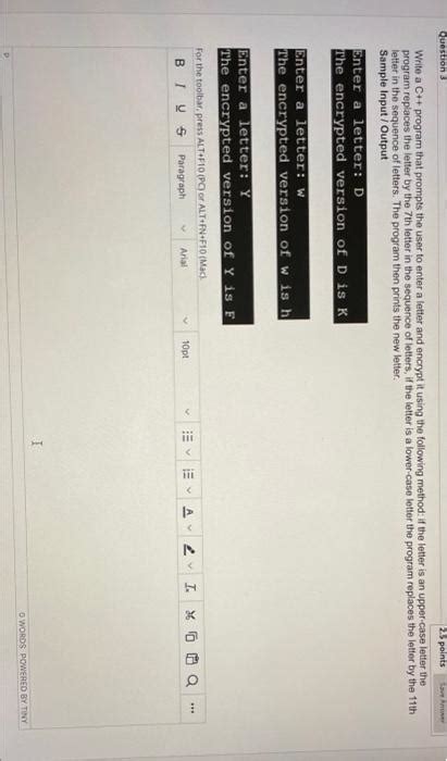 Solved Questions 25 Points Write A C Program That Prompts