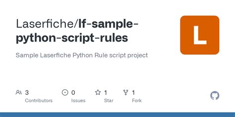 Github Laserfichelf Sample Python Script Rules Sample Laserfiche Python Rule Script Project