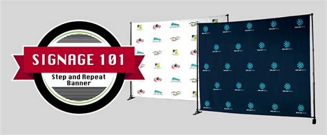 Designing A Step And Repeat Banner Signage 101