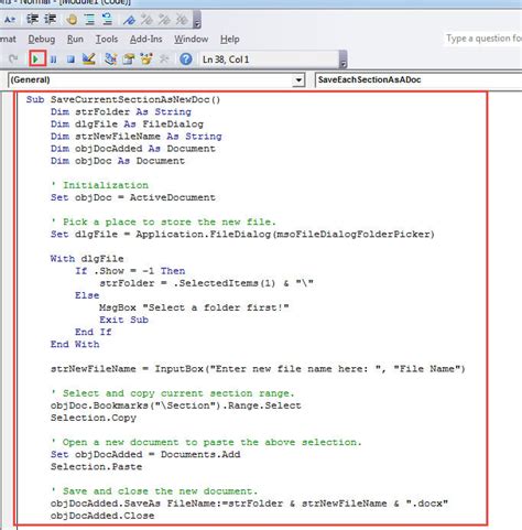 2 Fast Ways To Extract Sections From Your Word Document