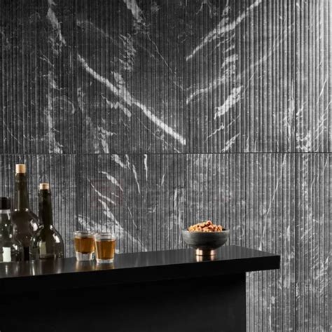 Newstar Stone Cladding Interior Wall Fluted Marble Tile Travertine