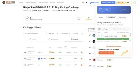 Codingninjas 21daycodingchallenge Programming Techgrowth