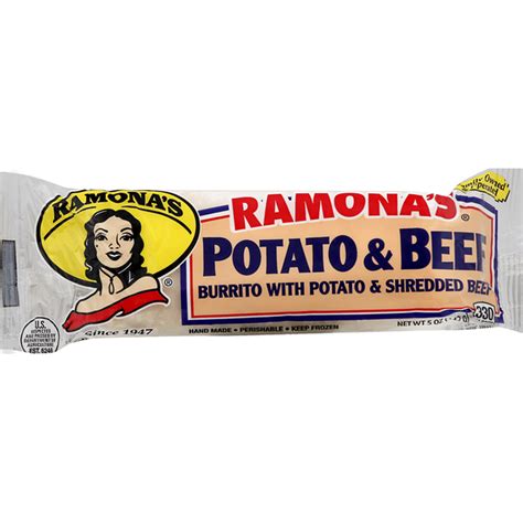 Ramonas Burrito Potato And Beef 5 Oz Delivery Or Pickup Near Me