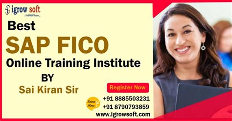 sap fico online training in hyderabad india at igrowsoft
