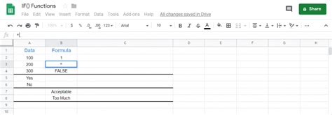 How To Use IF Functions In Google Sheets Step By Step