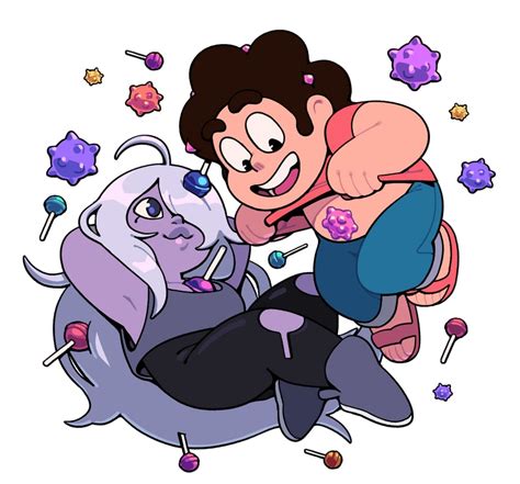 Steven Quartz Universe And Amethyst Steven Universe Drawn By Discount