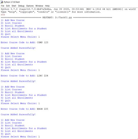 Solved A Write Function Called Checkcoursecode To Determine If A