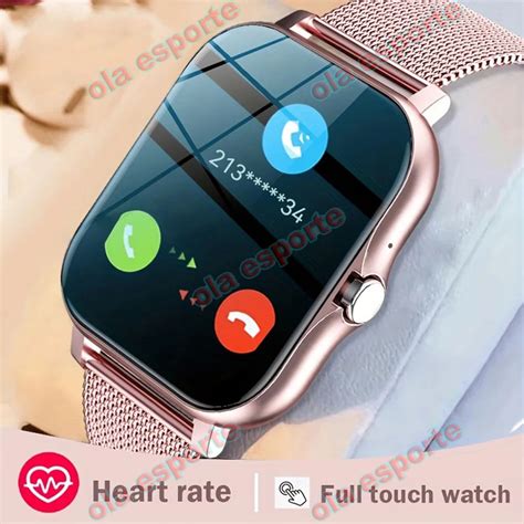 Para Xiaomi Smart Watch Homens Relógio Smartwatch Mulheres Gift 1 44 Tela Full Touch Sports
