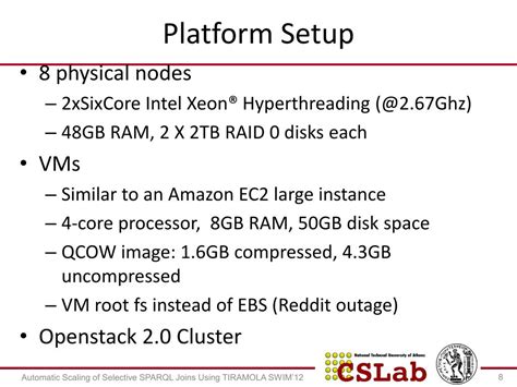 Ppt Automatic Scaling Of Selective Sparql Joins Using The Tiramola System Powerpoint
