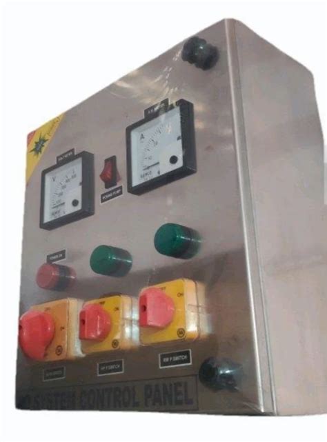 3 5 Kw Mild Steel Ro System Control Panel At ₹ 5000 Piece In Hyderabad Id 2853019174062