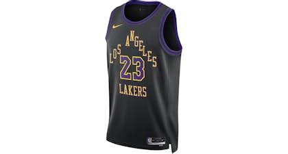 Nike Los Angeles Lakers Kobe Bryant Black Mamba City Edition Swingman