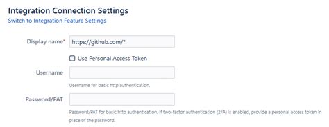 Edit Integration Connection Settings Git Integration For Jira Self