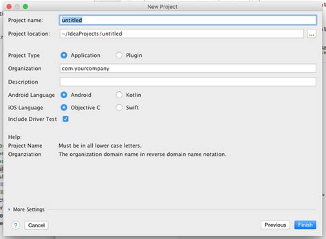 Some Ideas On Project Creation · Issue 1047 · Flutterflutter Intellij · Github