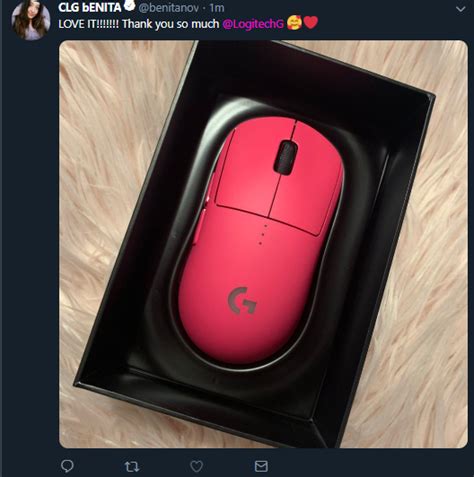 Another G Pro Wireless But In Pink R Mousereview