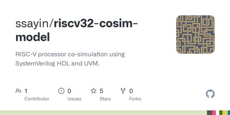 Github Ssayinriscv32 Cosim Model Risc V Processor Co Simulation