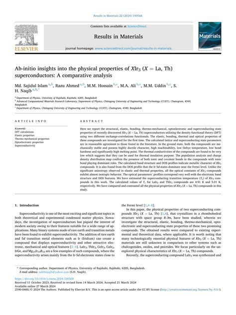 Pdf Ab Initio Insights Into The Physical Properties Of Xir 3 X La